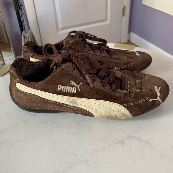 Puma Shoes Suede Brown